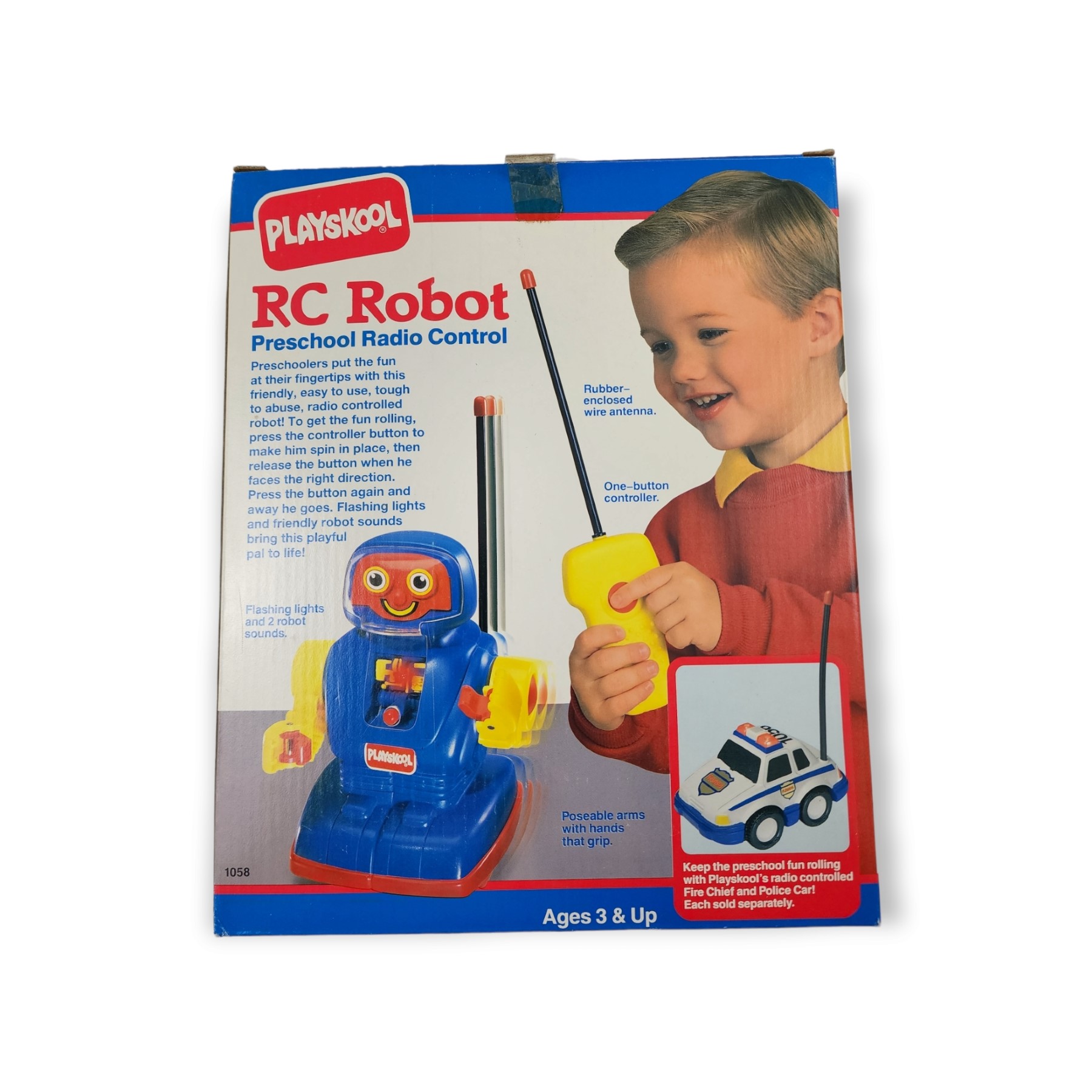 1992 Playskool RC Robot Preschool Radio Remote Control – Collectibles ...
